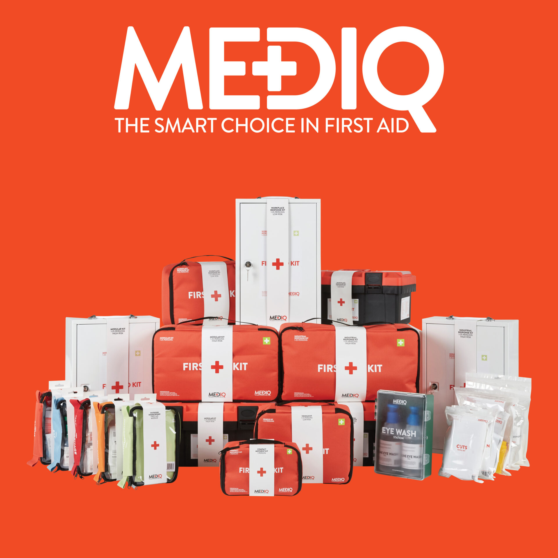 Mediq first aid kits now available. - M & R Distributors